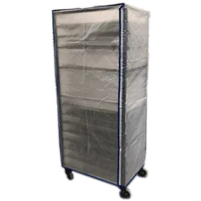 Single Bakery Rack Cover (Drop over with opening flap & Velcro ...