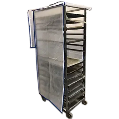 Single Bakery Rack Cover (Drop over with opening flap & Velcro ...